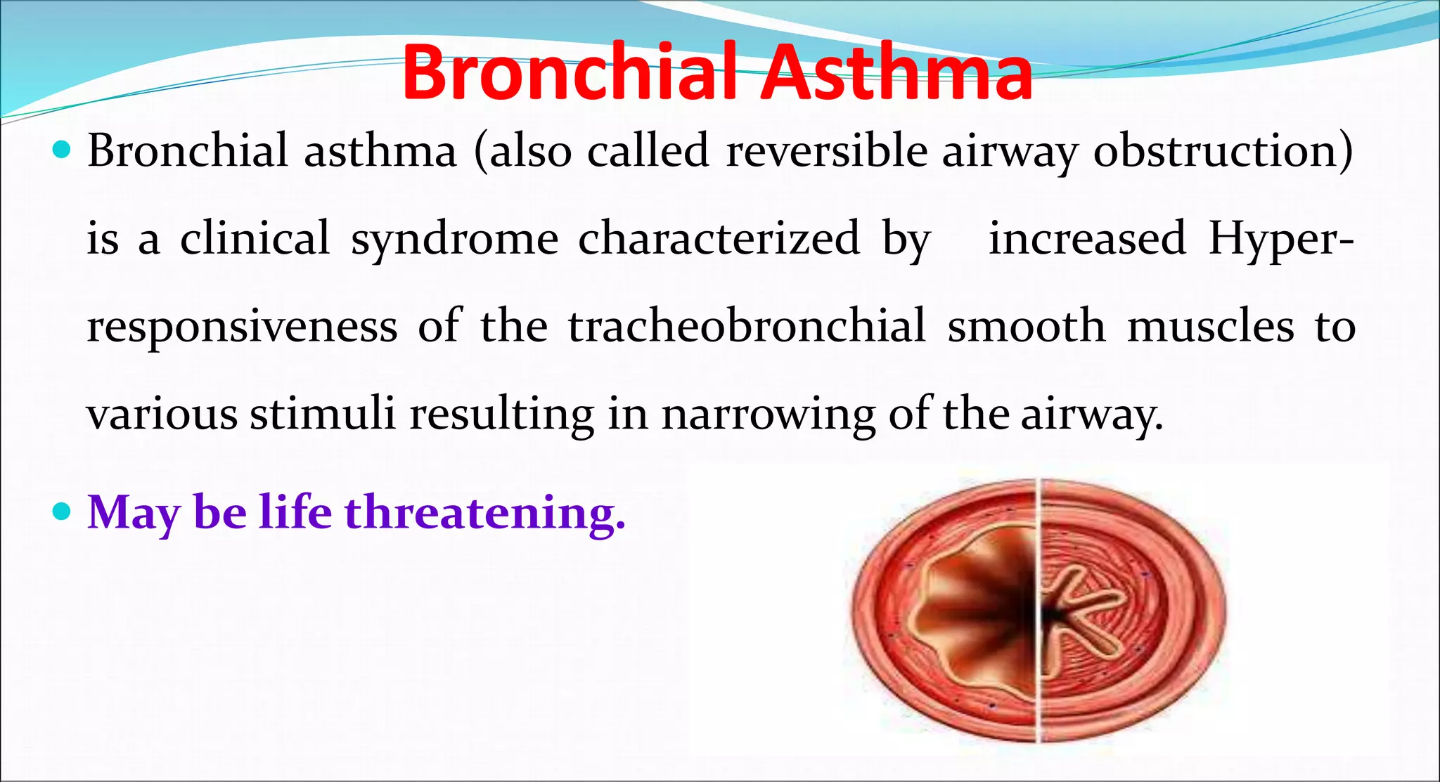 PHARMACOTHERAPY OF BRONCHIAL ASTHMA | PPTX