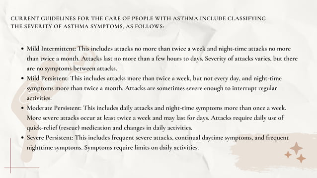 Case presentation on bronchial asthma | PDF | Lung and Respiratory ...
