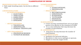 RESPIRATORY SYSTEM - PHARMACOLOGY | PPTX