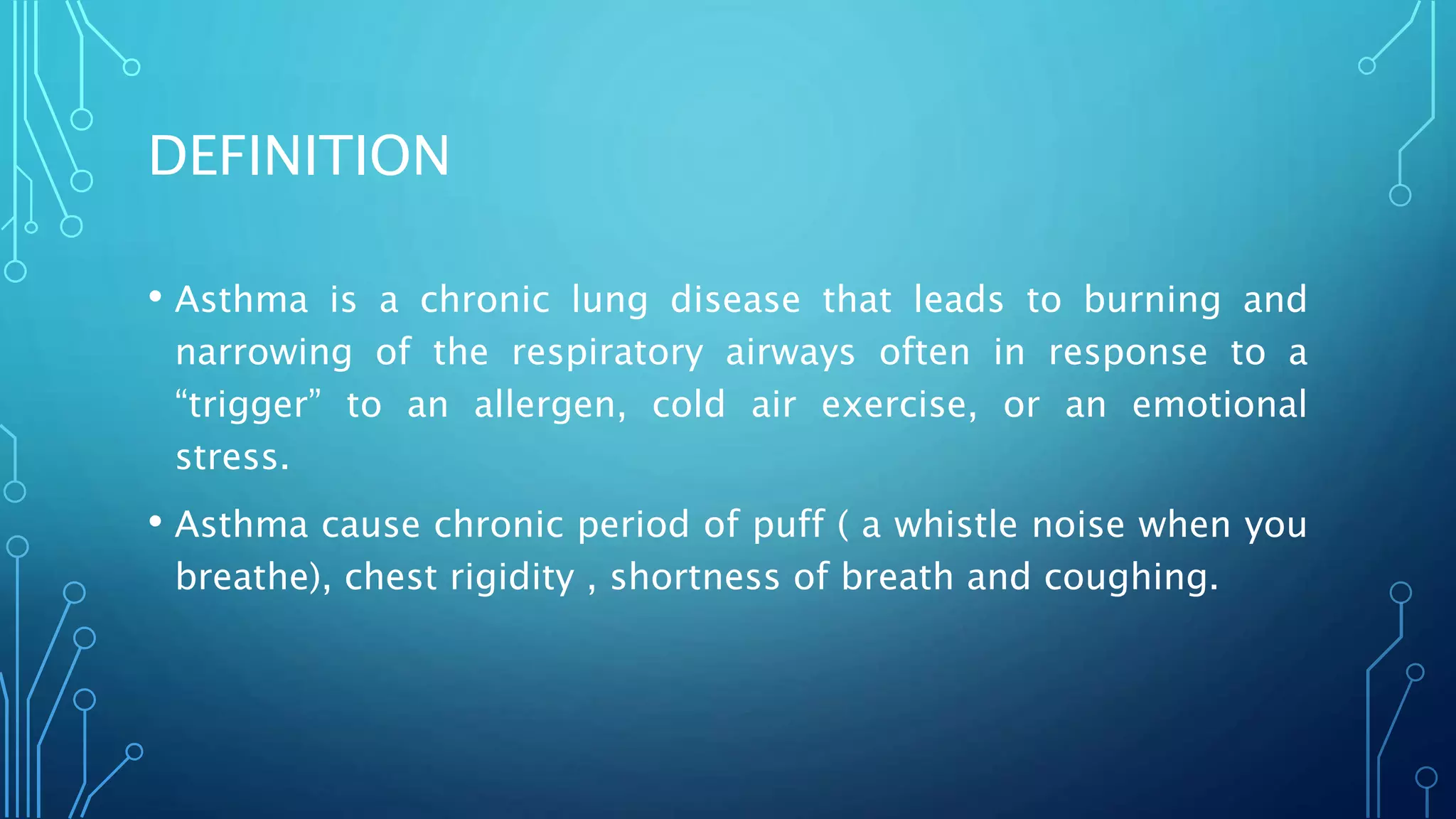 ASTHMA.pptx | Lung and Respiratory Health | Diseases and Conditions