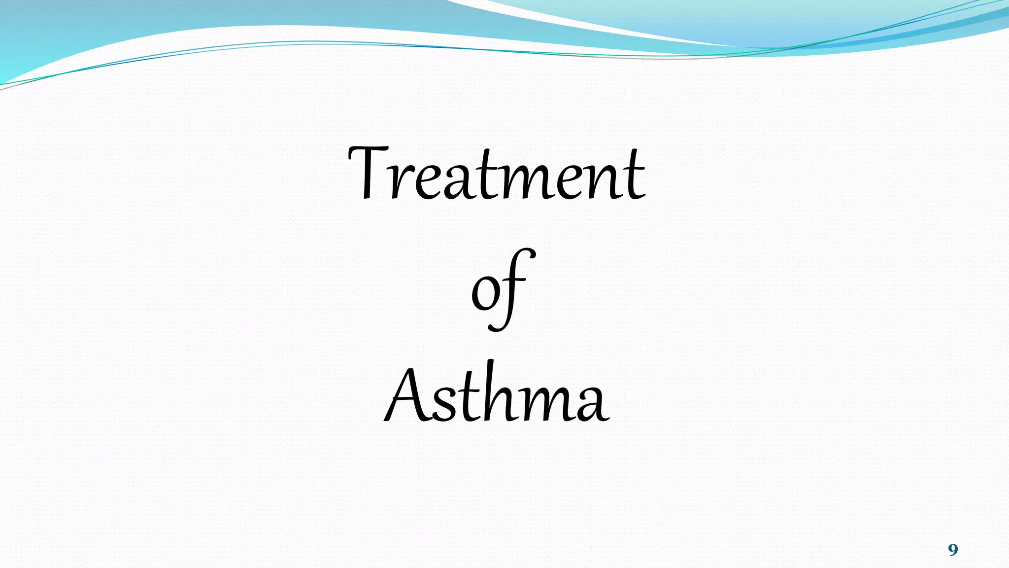 Asthma Pharmacology | PPTX