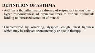 Asthma.pptx(disease or medical condition) | PPTX