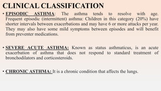 Asthma.pptx(disease or medical condition) | PPTX