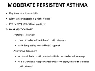 ASTHMA etiology, risk factors, pathophysiology and it's management | PPTX