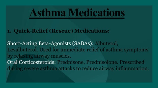asthma- understanding the asthma disease | PPTX