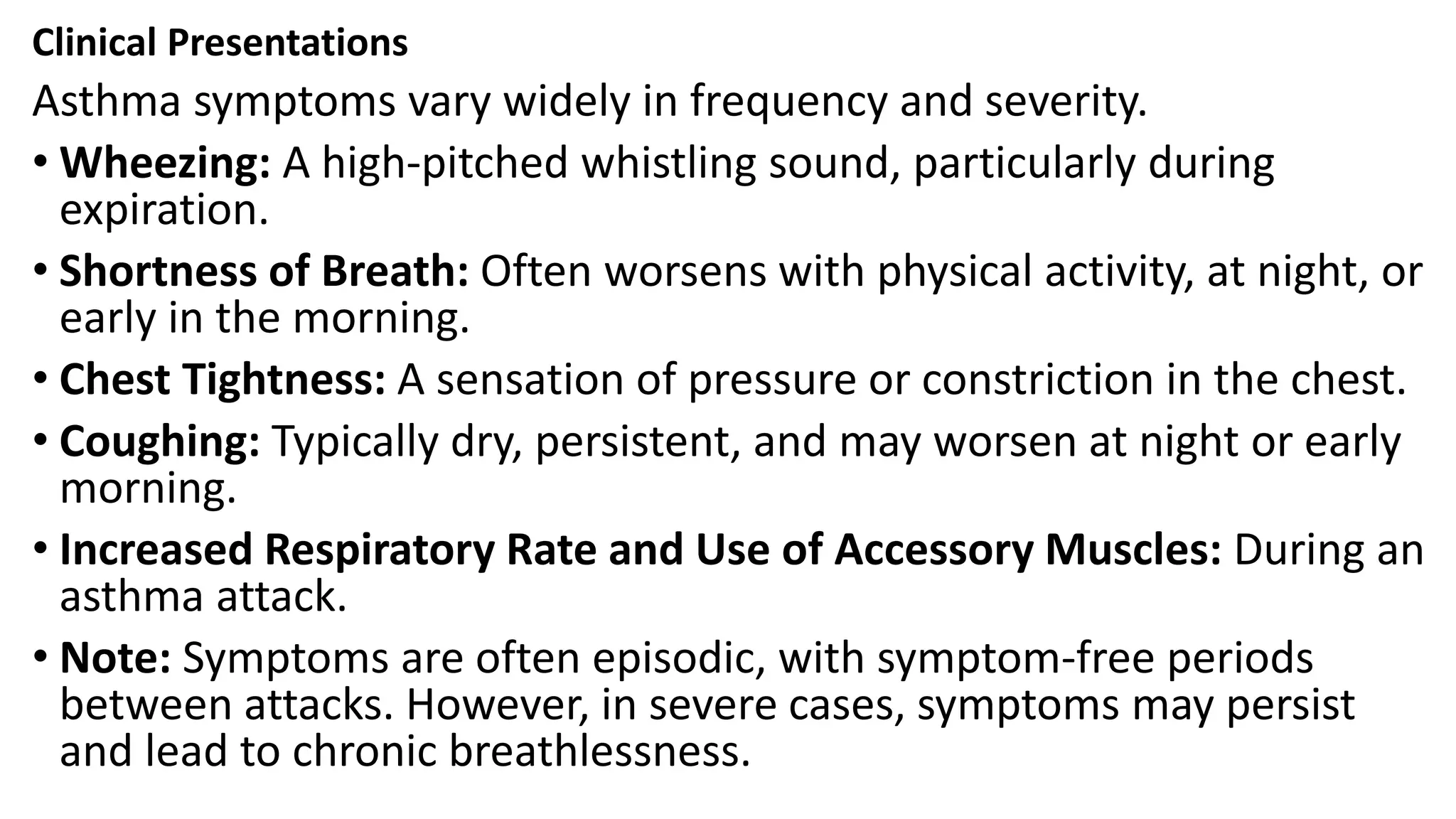 ASTHMA, is a conition of lower respiratory tract | PDF