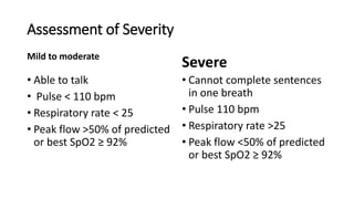 ASTHMA, is a conition of lower respiratory tract | PPT