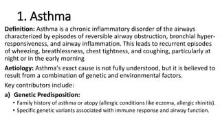 ASTHMA, is a conition of lower respiratory tract | PDF