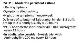 ASTHMA, is a conition of lower respiratory tract | PPT