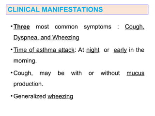 Chapter - IV - Respiratory System (Asthma).ppt