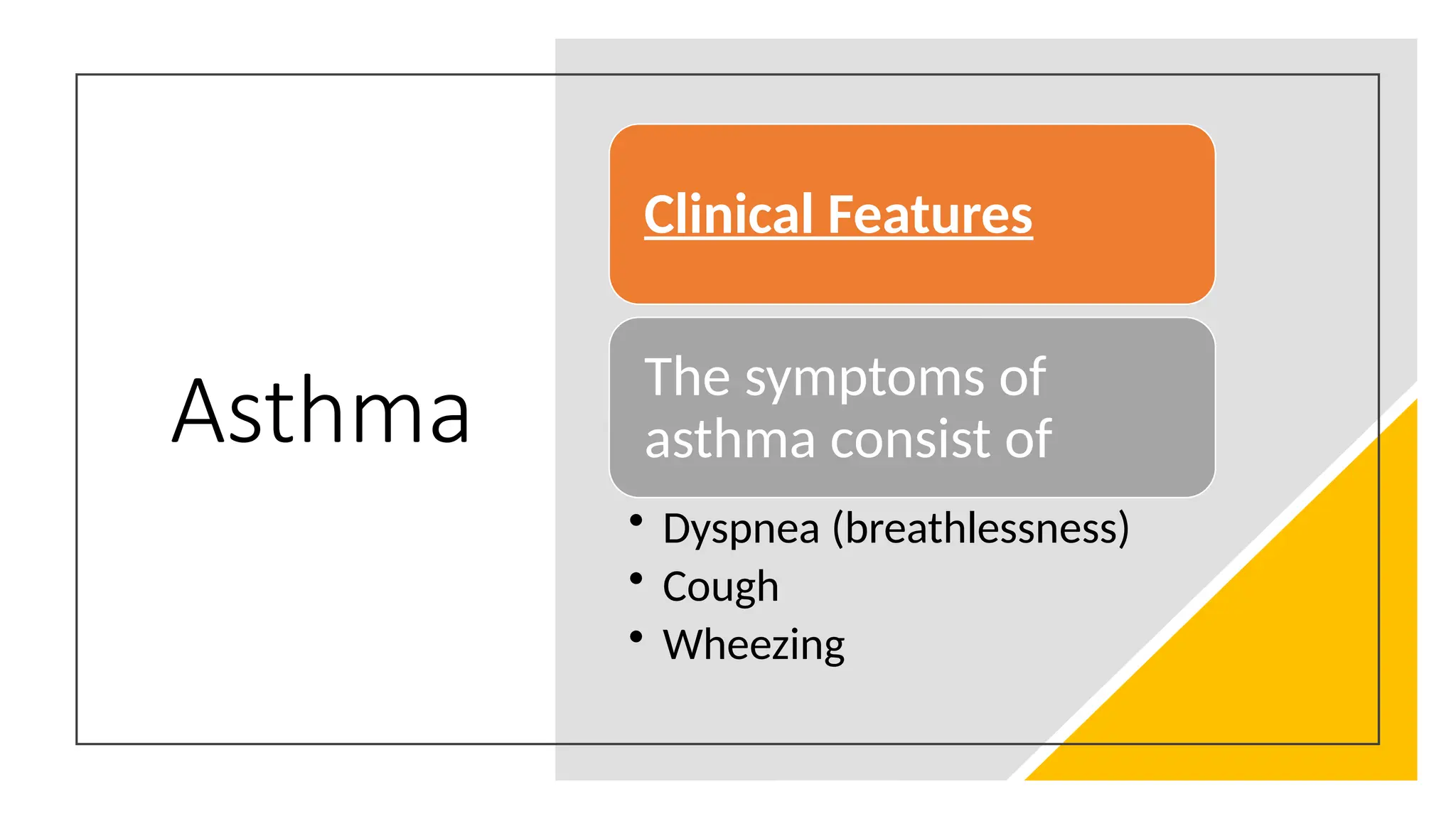 Asthma, definition, causes, pathophysiology and symptoms | PPT
