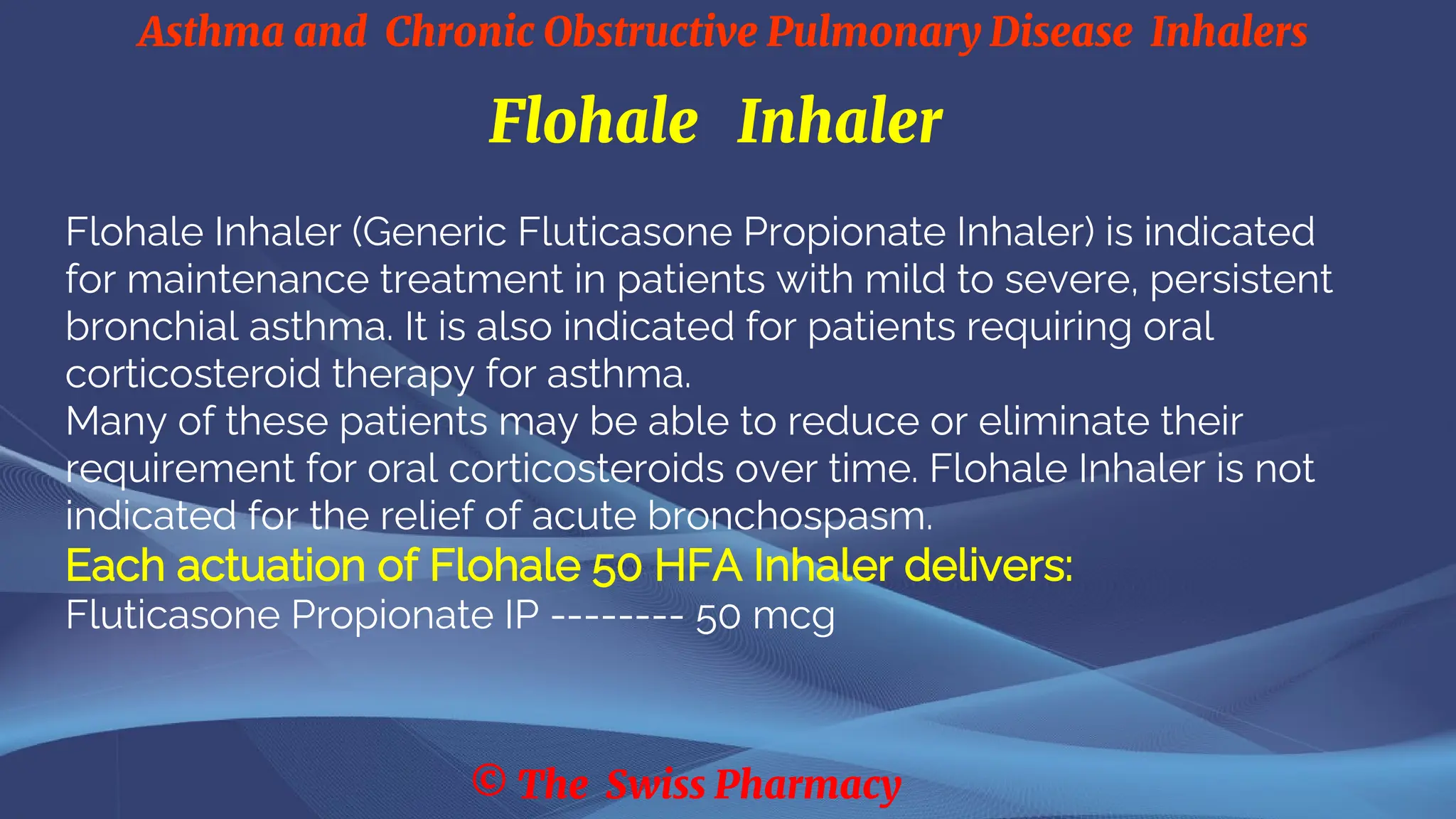 Asthma and Chronic Obstructive Pulmonary Disease Inhalers | PDF