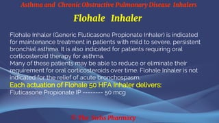Asthma and Chronic Obstructive Pulmonary Disease Inhalers | PDF