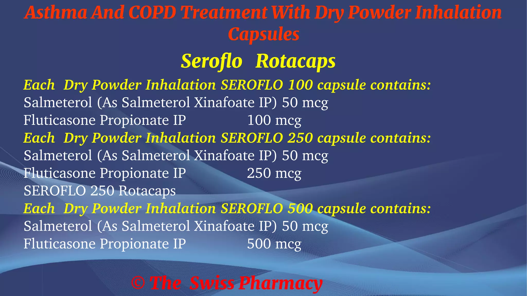 Asthma And COPD Treatment With Dry Powder Inhalation Capsules | PDF