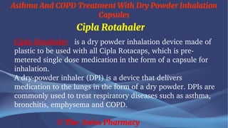Asthma And COPD Treatment With Dry Powder Inhalation Capsules | PDF