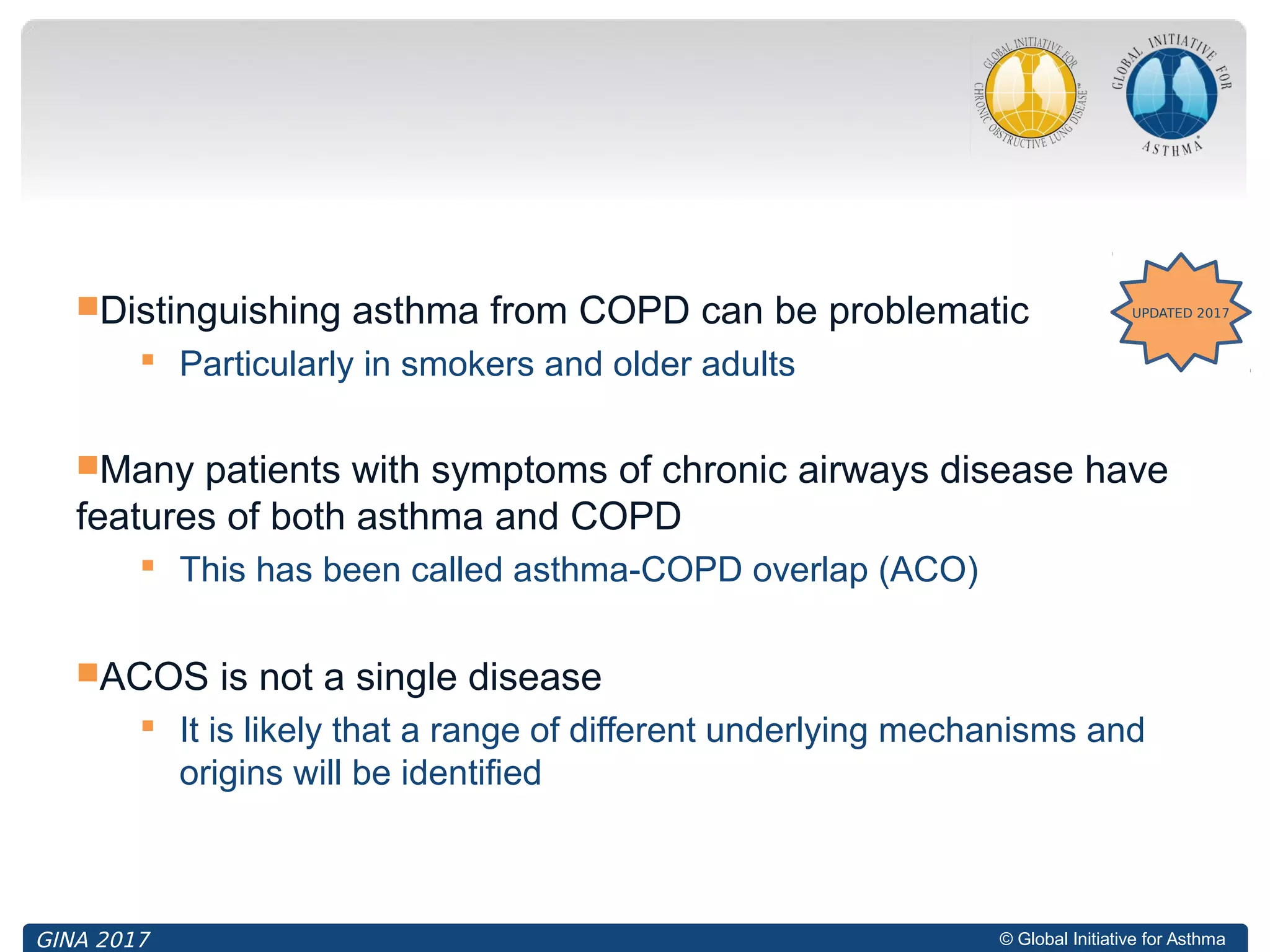 Asthma-COPD Overlap | PDF
