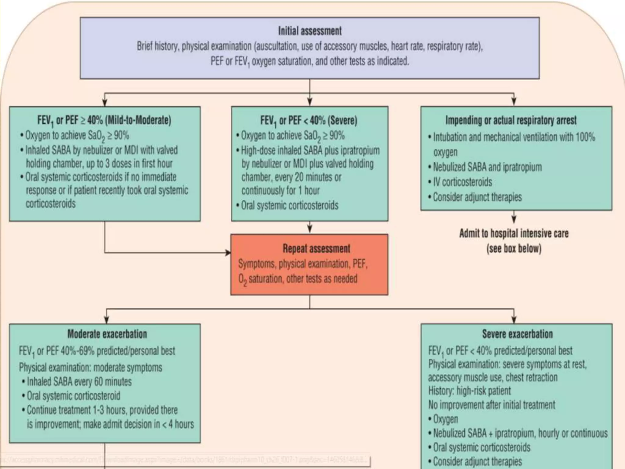 Asthma and COPD exacerbation - Emergency | PPTX