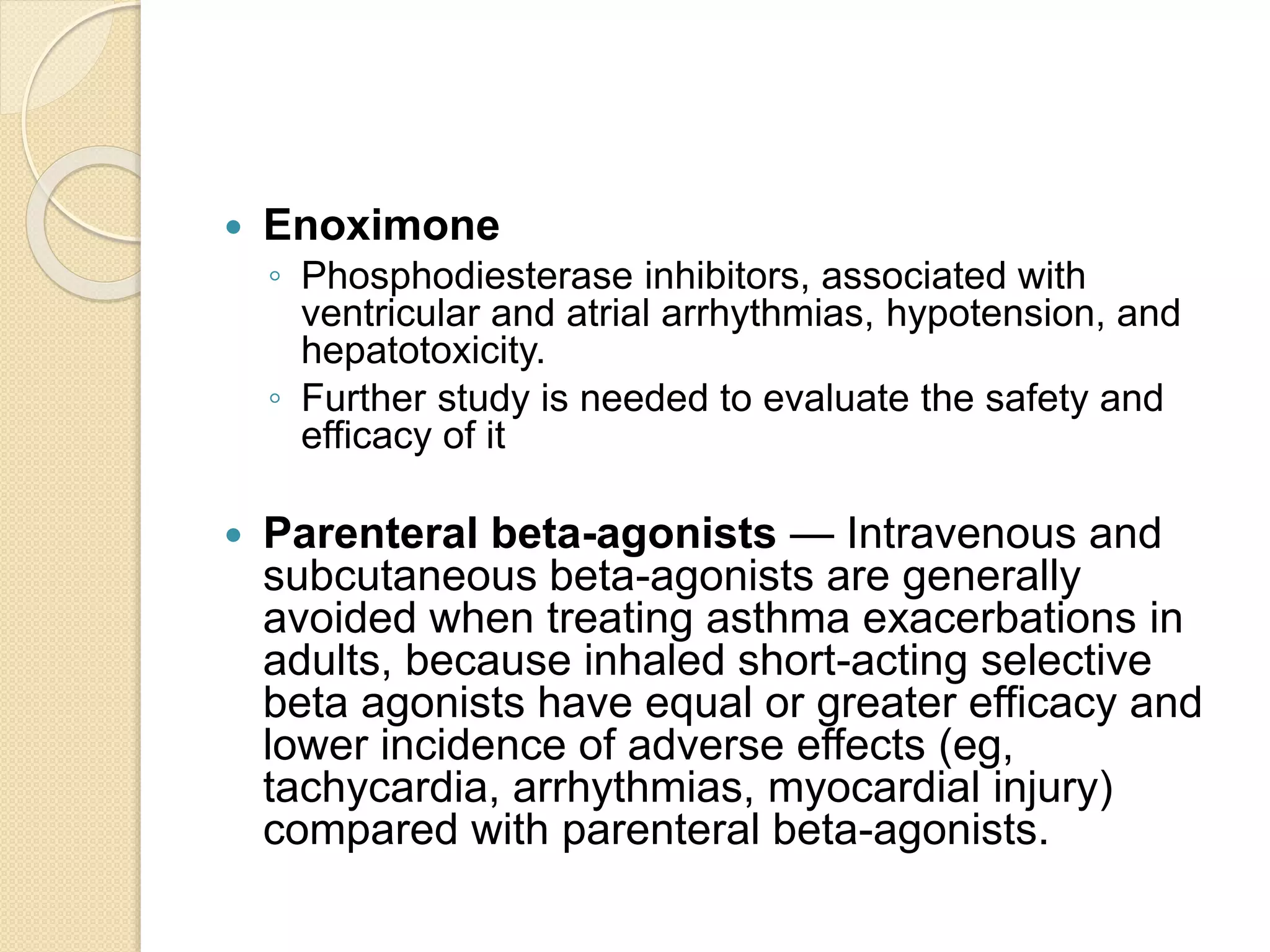 Asthma and COPD exacerbation - Emergency | PPTX