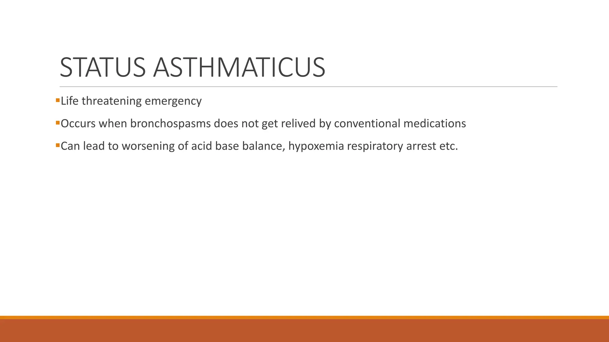 ASTHMA - PATHOLOGY FOR NURSING STUDENTS | PPTX