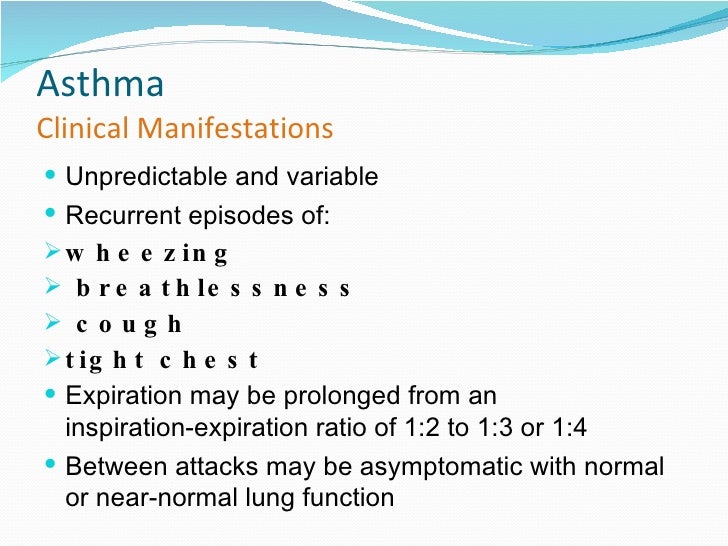 Asthma 2010