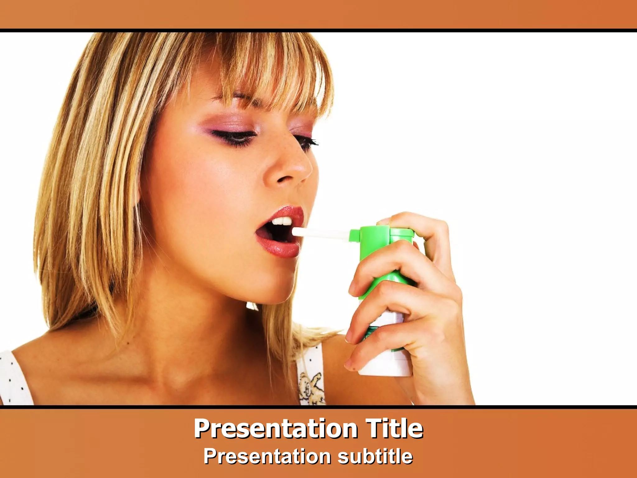 Asthma Powerpoint Template | PPT