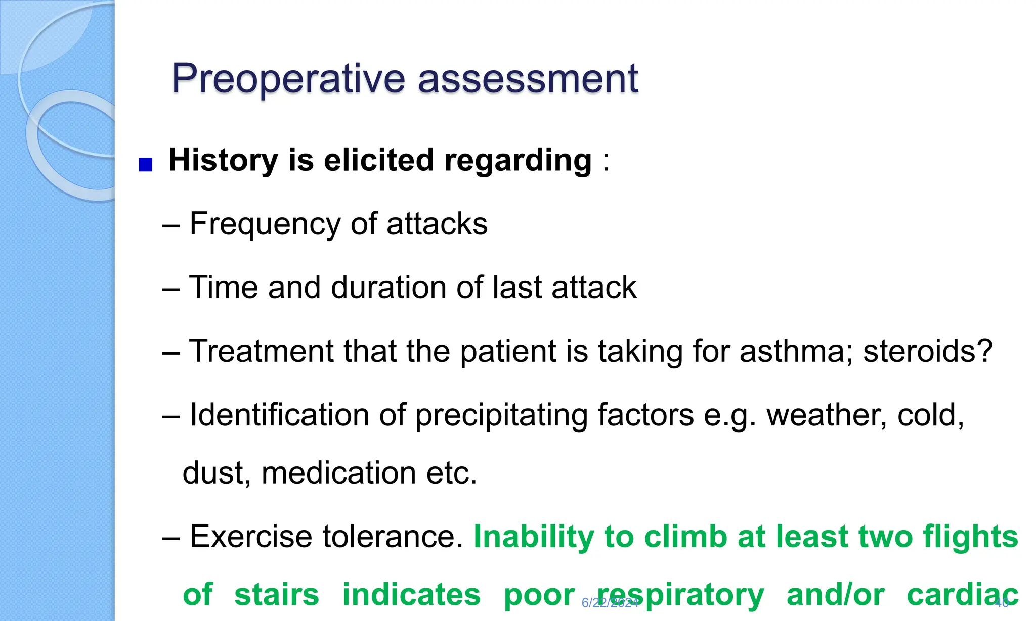 anesthesia consideration Asthma and COPD.pptx