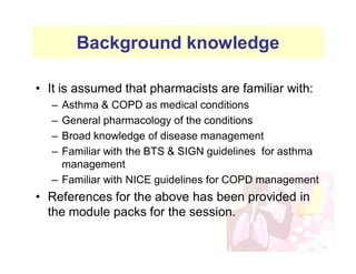 Asthma copd medication reviews2007 | PPT