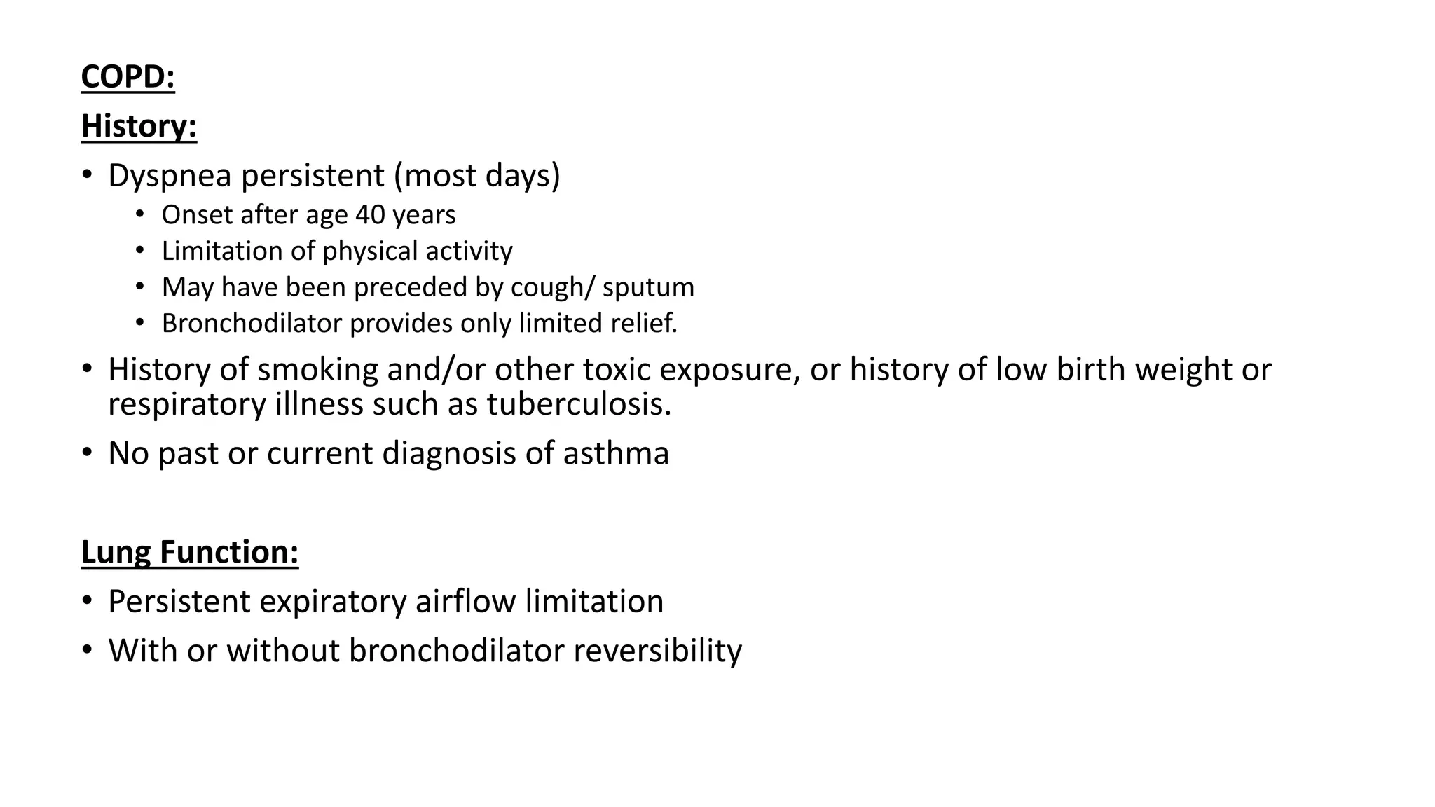 Asthma Copd Overlap Syndrome Ppt