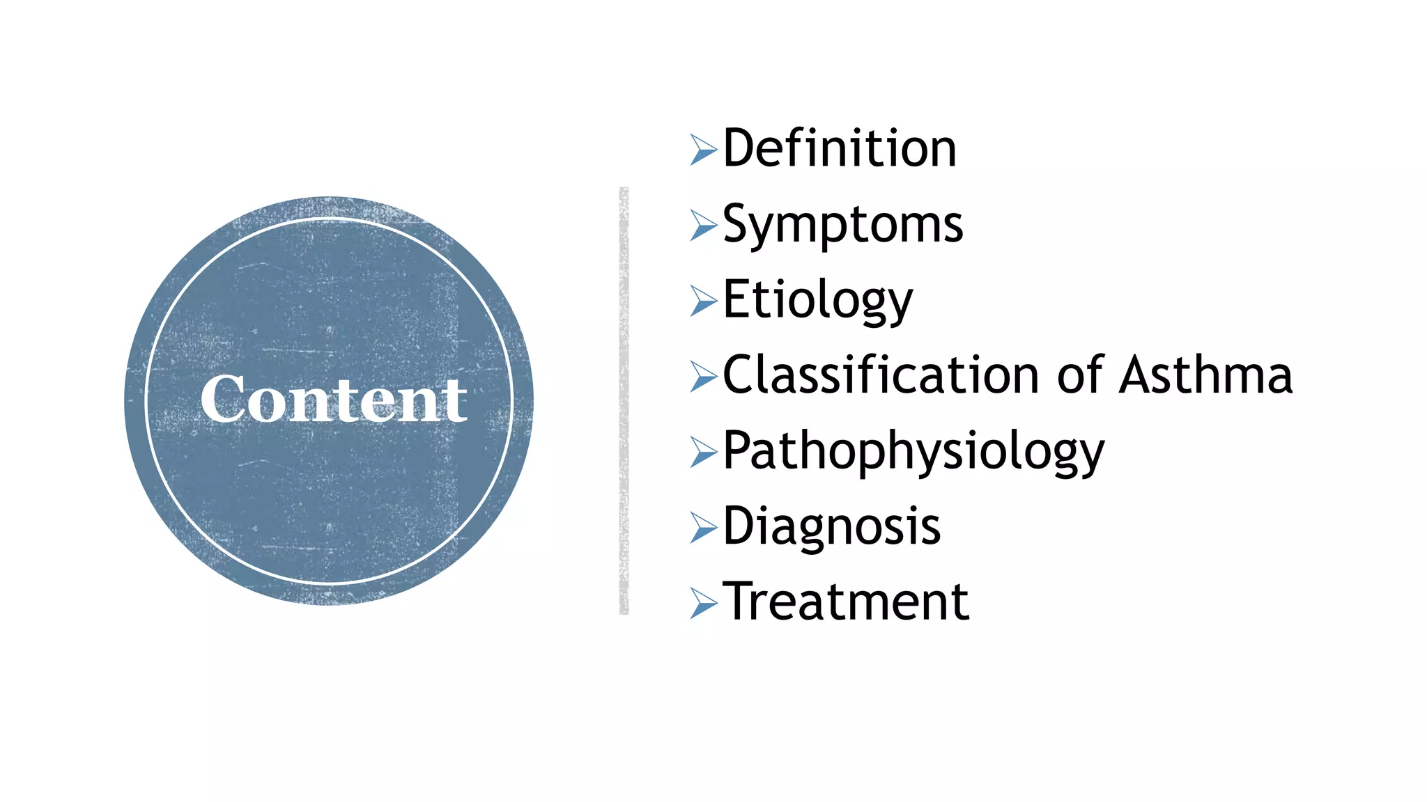 Asthma Definition, Symptoms, causes, pathophysiology , diagnosis ...