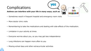 Lets talk about ASTHMA by Haley Taylor Schlitz | PPTX