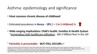 Asthma in Children_Presentation_and _DIAGNOSIS GUIDELINES | PPTX