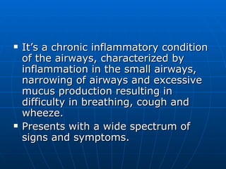Asthma in pakistan | PPT