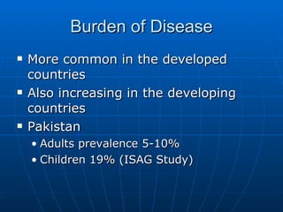 Asthma in pakistan | PPT