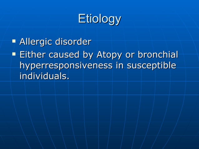 Asthma in pakistan | PPT