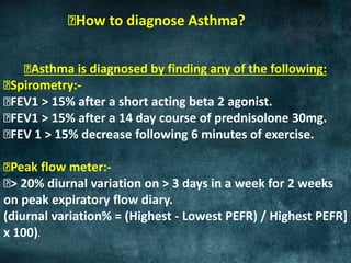 ASTHMA | PPT