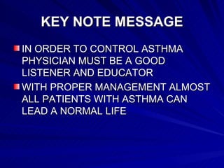 Asthma management | PPT