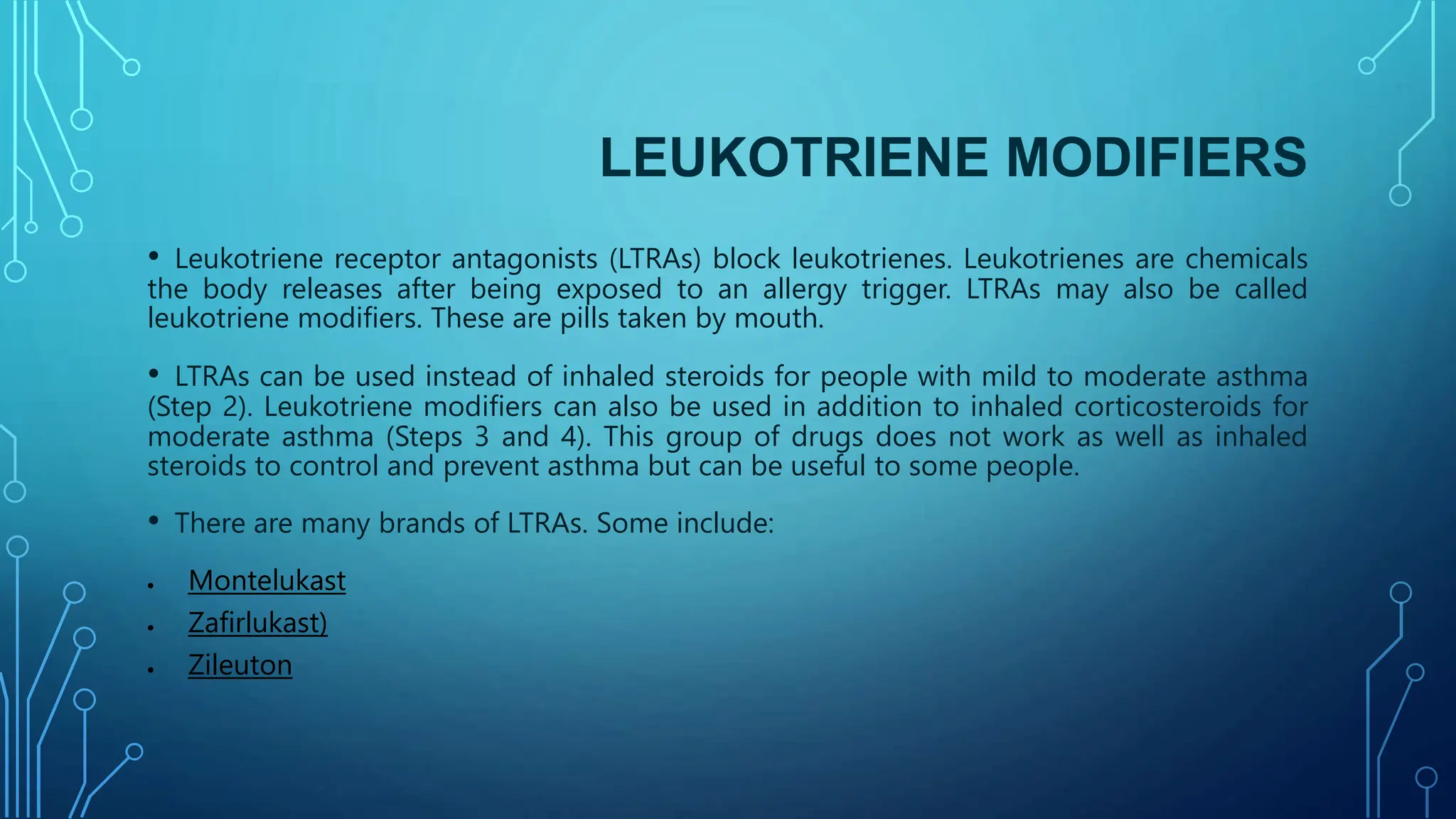 ASTHMA MANAGEMENT of adults in recent times | PPTX