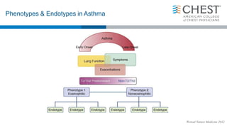 Asthma Part 2 - Diagnosis, Evaluation, Phenotypes, Occupational Asthma ...