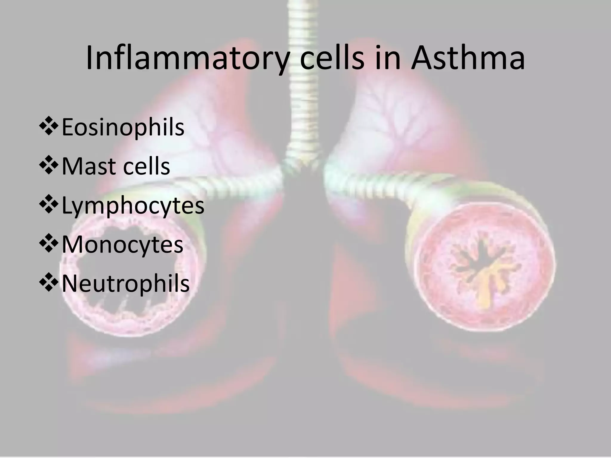 Asthma pathogenesis | PPTX