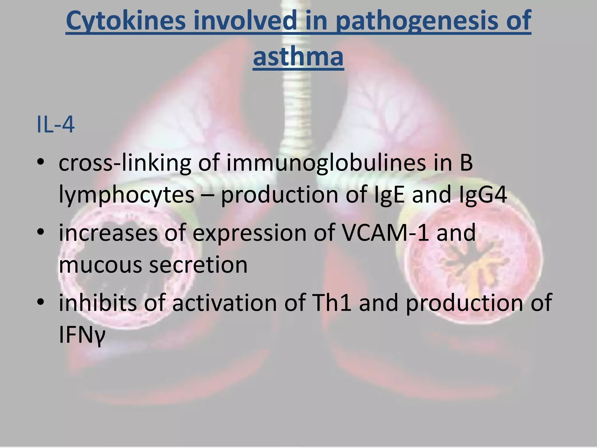 Asthma pathogenesis | PPTX