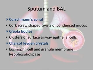 Asthma pathogenesis | PPTX