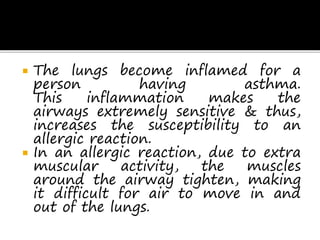 Asthma pathology | PPT