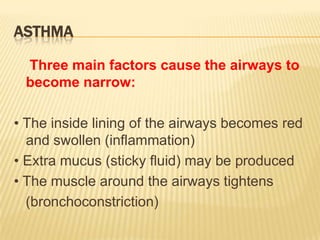 Asthma power point | PPTX