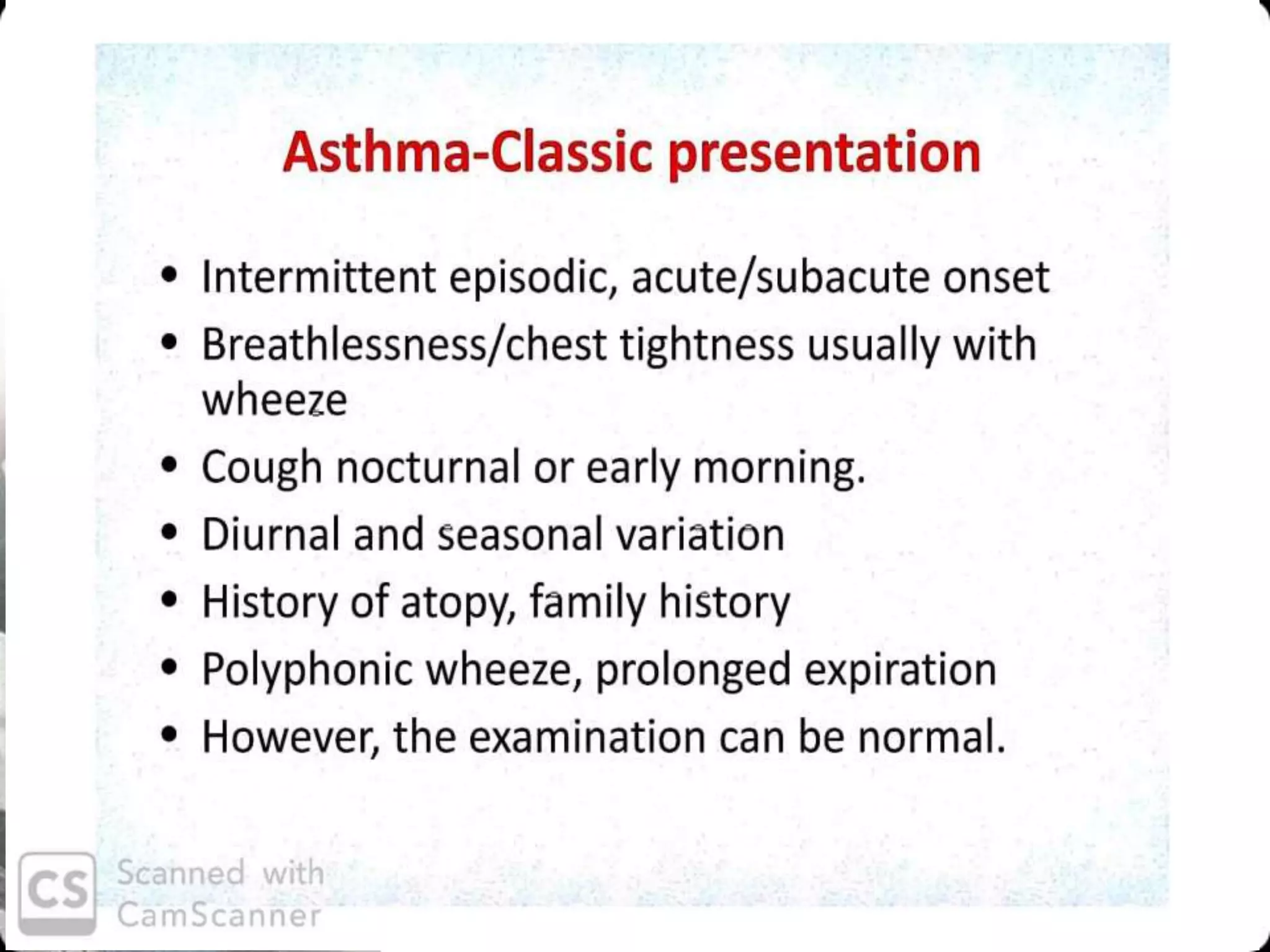 Asthma ppt | PPT