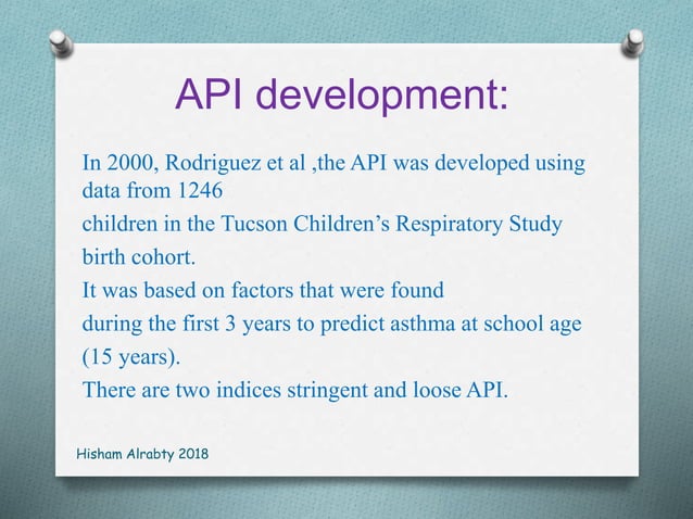 Asthma predictive index | PPT
