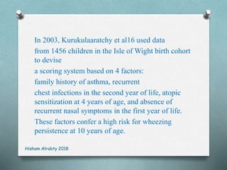 Asthma predictive index | PPT