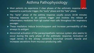 Asthma presentation and management | PPTX