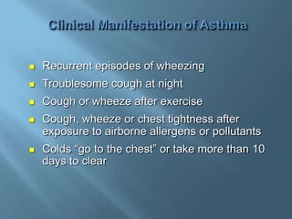 Asthma presentation2011 | PPTX