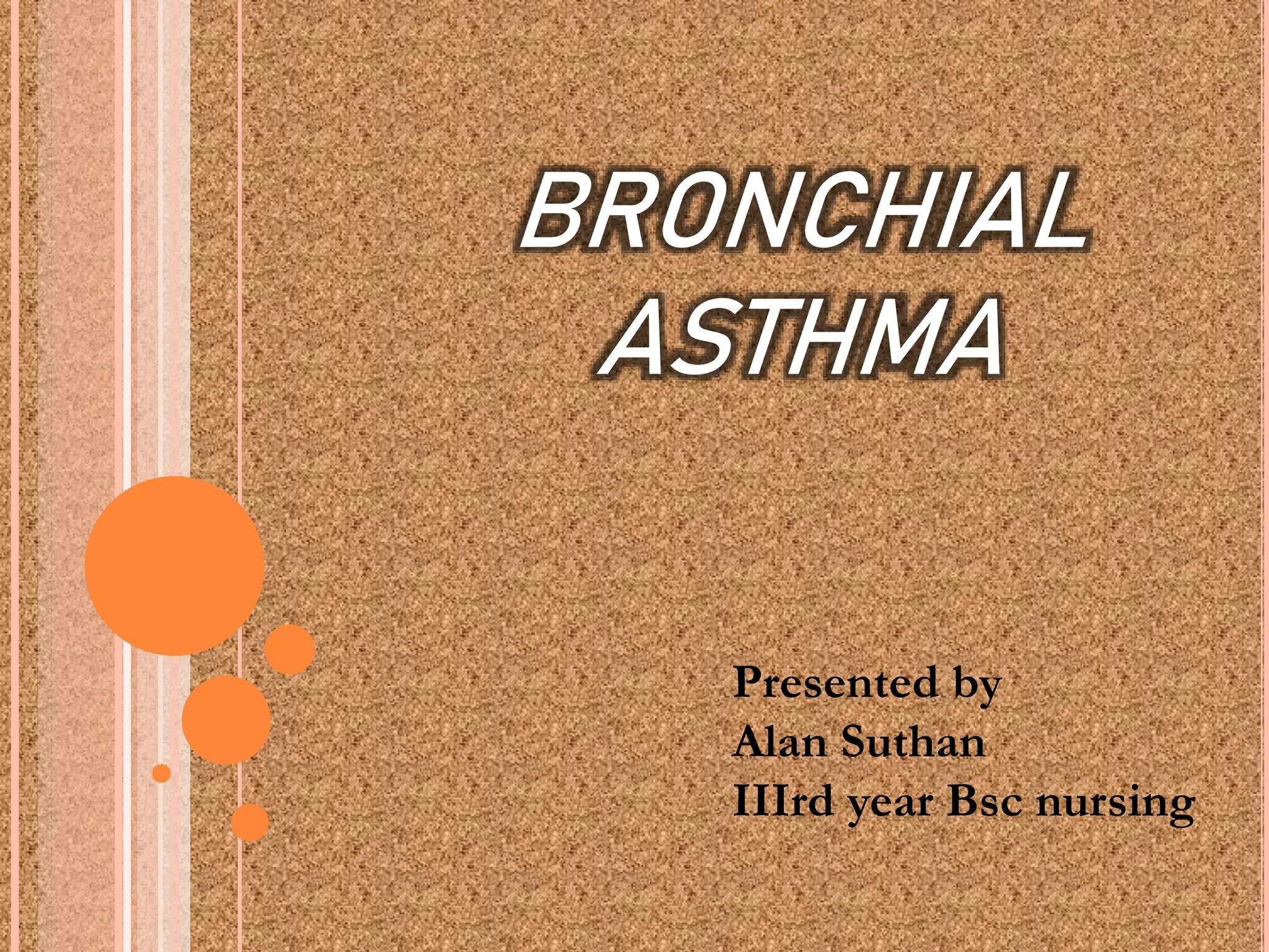 ASTHMA SEMINAR.pptx respiratory system.... | PPT