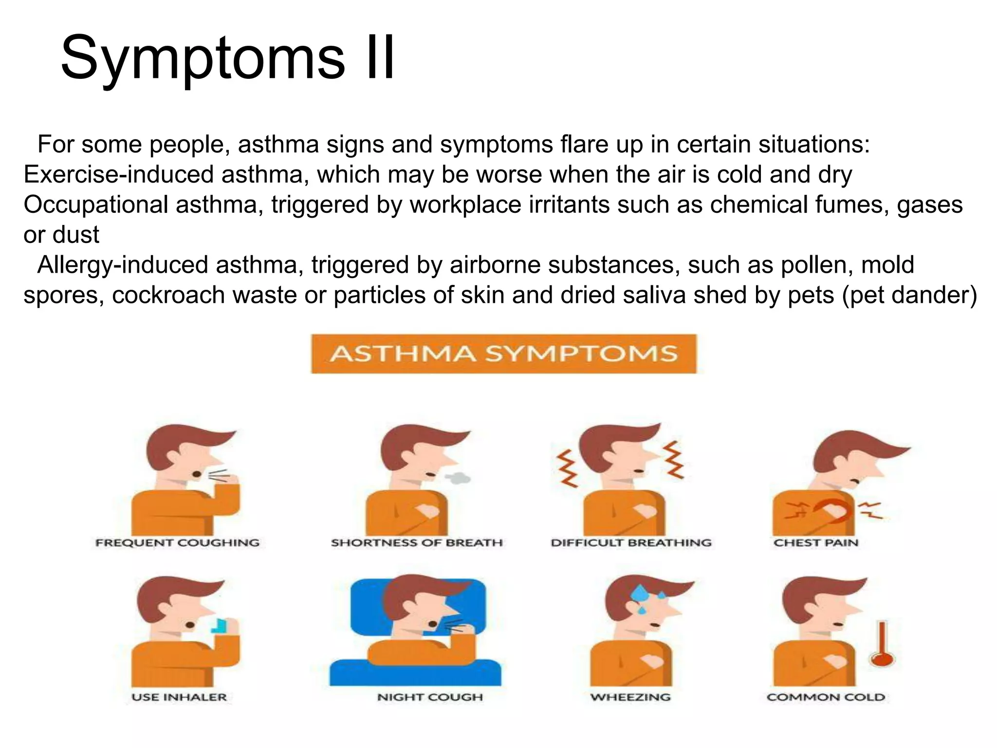 Asthma (symptoms, treatment and risk factors) | PDF